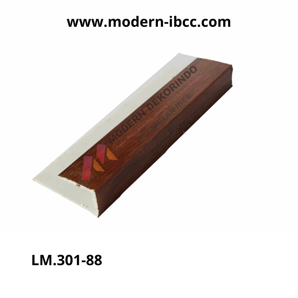 Jual List Pinggir Plafon PVC Coklat Doff Kayu Khusus Area Bandung ...