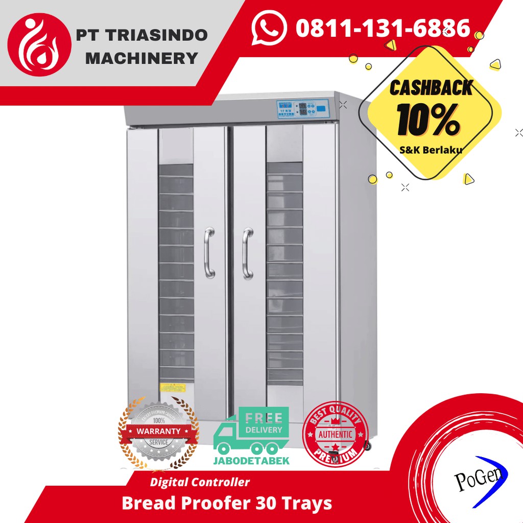 Jual PENGEMBANG ROTI / Bread Proofer 30 tray - DIGITAL | Shopee Indonesia