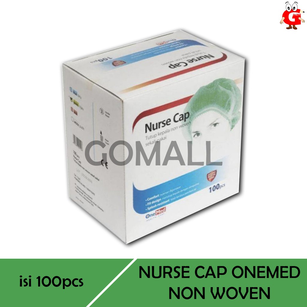 Jual Nurse Cap Onemed box isi 100 pcs | Shopee Indonesia