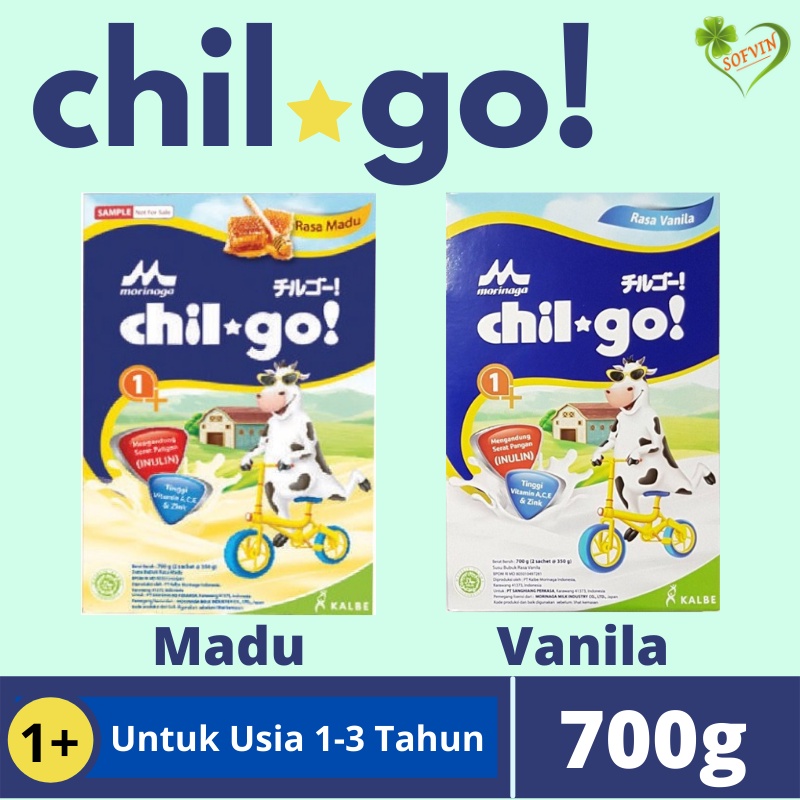 Jual Susu Bubuk Formula Pertumbuhan Anak Usia 1-3 Tahun Morinaga ChilGo Milk Powder 1+ Vanila ...