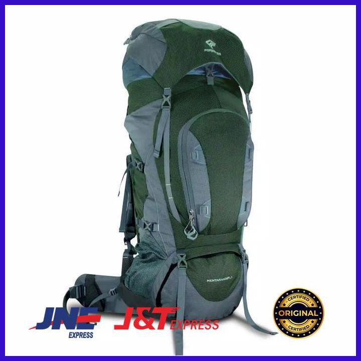 Jual Tas Gunung Rucksack Carrier FORESTER 90051 MENTARANG 70L - Hijau ...
