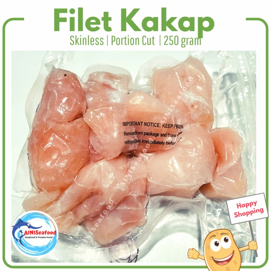 Jual Filet/Fillet Ikan kakap merah Fillet portion | Shopee Indonesia