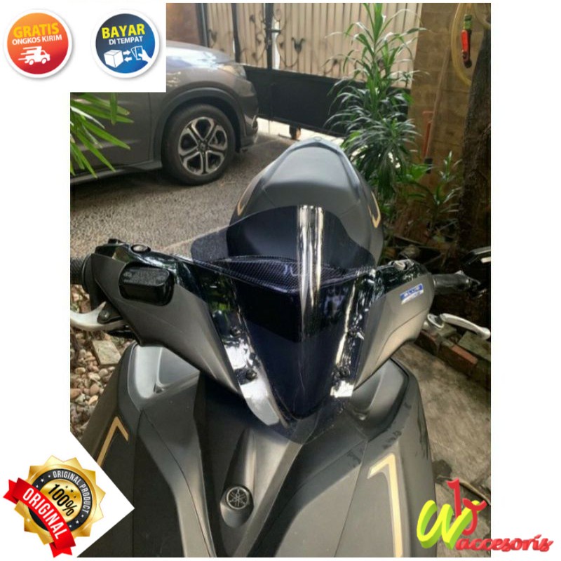 Jual windshield yamaha aerox visor aerox flyscreen aerox winshield ...