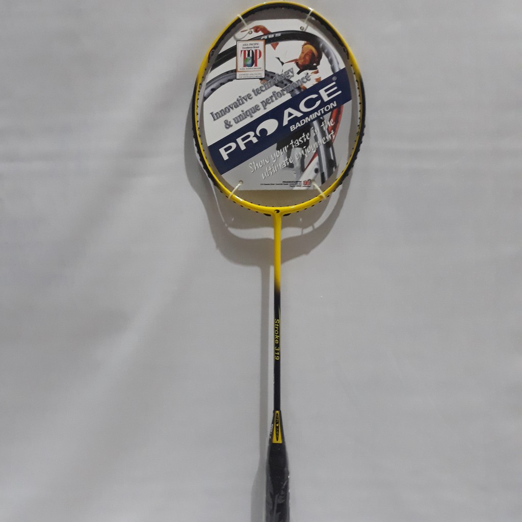 Jual Raket Original Pro Ace Stroke 319 Bonus Komplit Badminton | Shopee ...