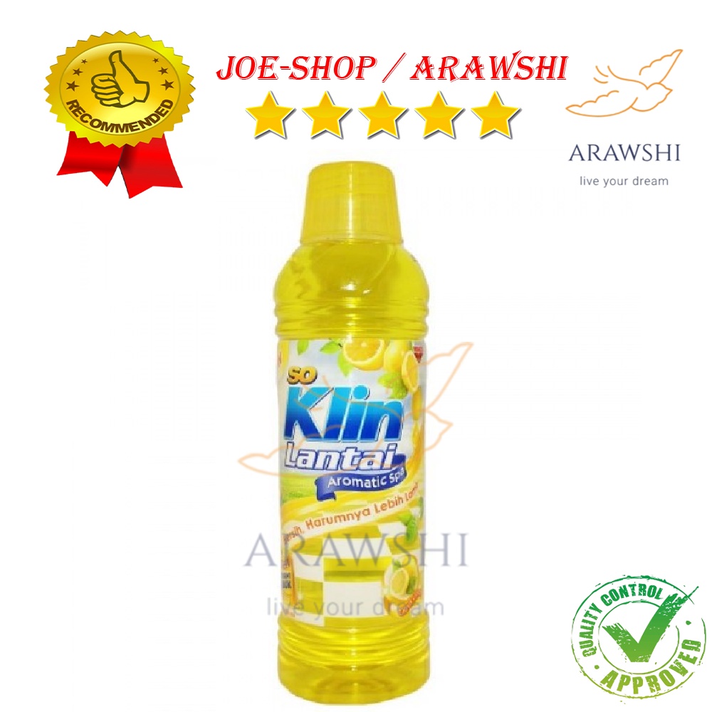 Jual SO KLIN LANTAI KUNING CITRUS LEMON 450 ML BOTOL SOKLIN | Shopee ...