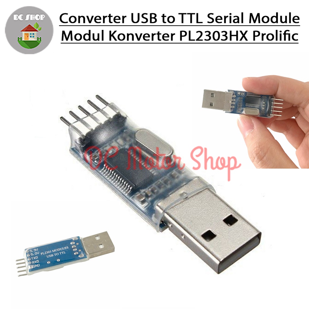 Jual Converter USB to TTL Serial Module Modul Konverter PL2303HX ...