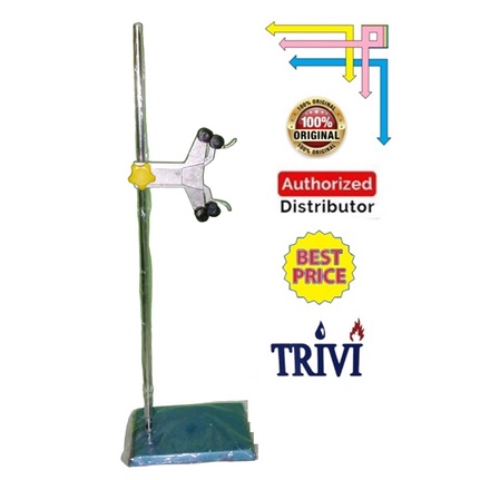Jual statip klem buret stand base,statif clem tiang alas dasar burette ...