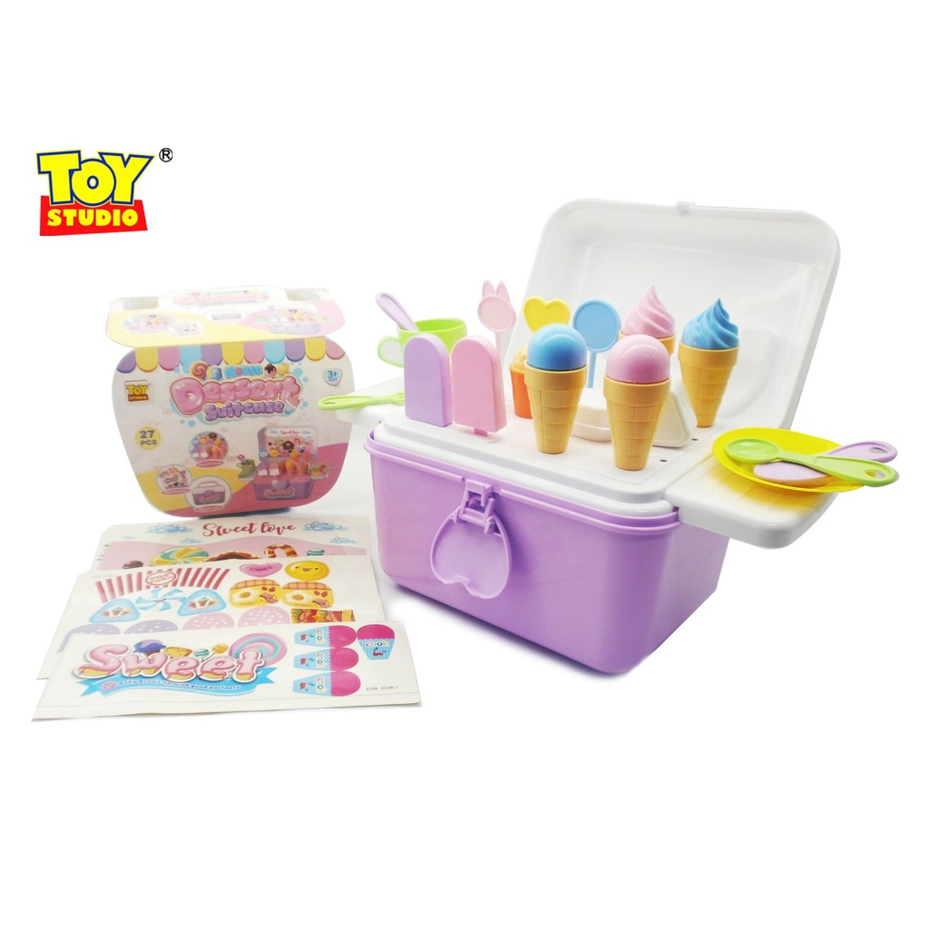 Jual Mainan Toy Studio Dessert Suitcase | Shopee Indonesia