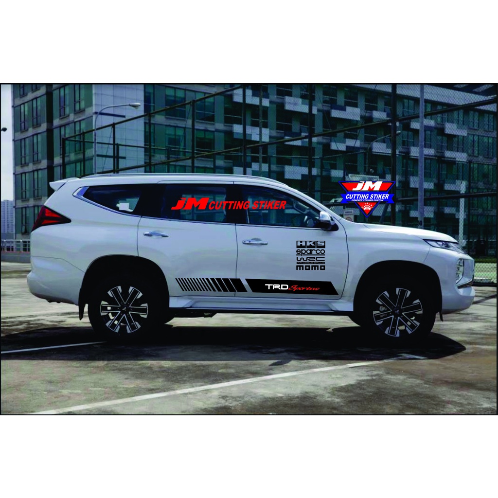 Jual Stiker mobil fortuner stiker list mobil fotuner stiker mobil ...