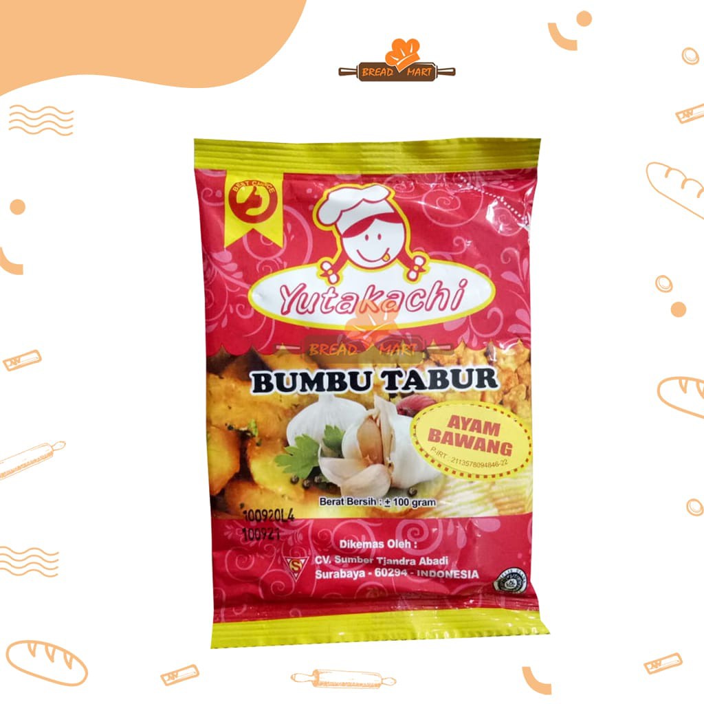 Jual YUTAKACHI BUMBU TABUR VARIAN RASA DAN BIJI SELASIH 100GR | Shopee ...