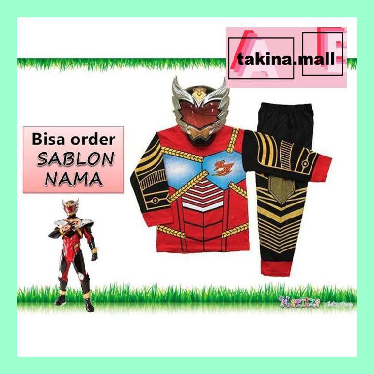 Jual Kos79Nak Baju Anak / Stelan / Kostum Topeng Superhero Satria ...