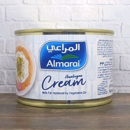 Jual Almarai Cream Qistah Analogue 170 gram Milk Fat Replaced with ...