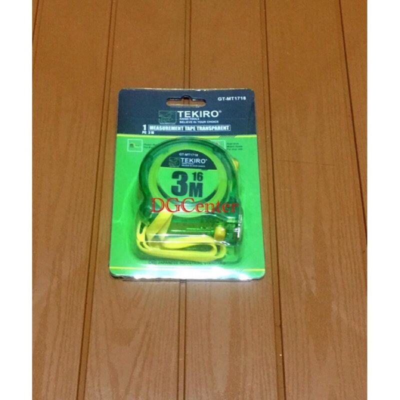 Jual Tekiro rol meter / meteran 3m / roll meter / meteran tukang ...
