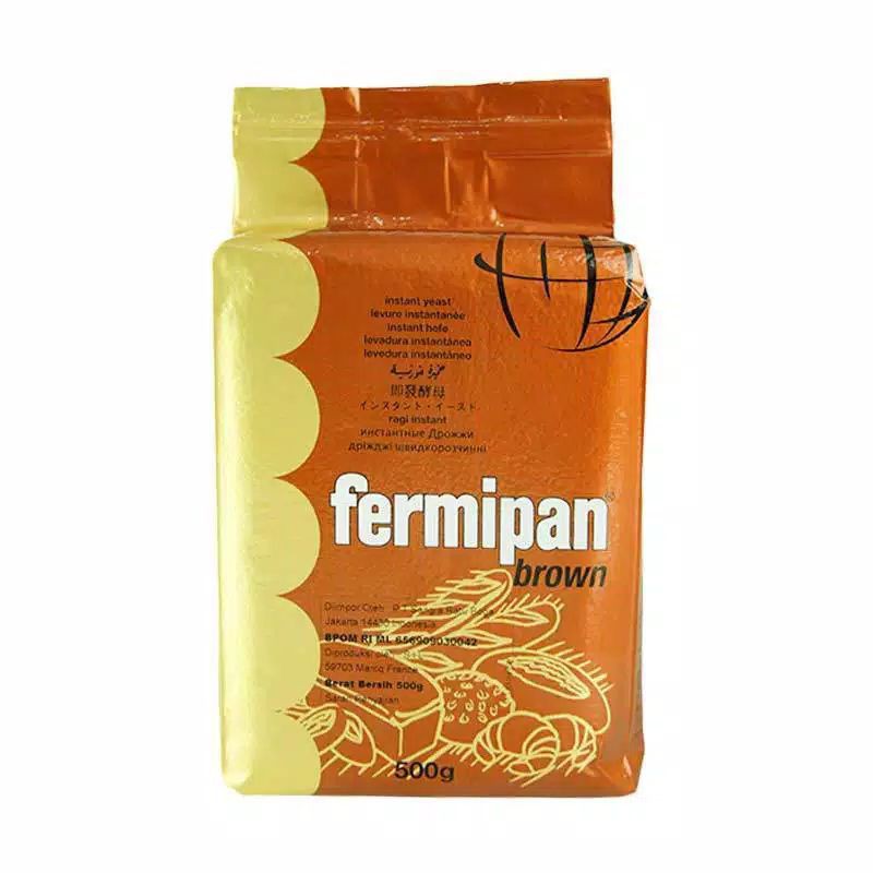 Jual Ragi Fermipan soft 2 in 1 / Brown 500 gr | Shopee Indonesia