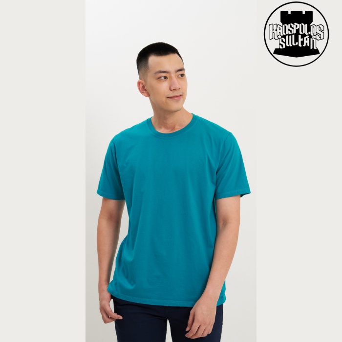 Jual Baju Kaos Polos Sultan Cotton Combed 30s Warna Tosca | Kaos Polos ... Jual Baju Kaos Polos Sultan Cotton Combed 30s Warna Tosca | Kaos Polos ...
