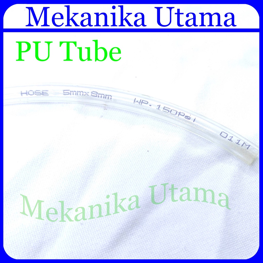 Jual Selang PU ; PU8x5 ; PU5x8 Polyurethane ; PU Hose / Tubing PU ukuran 8mm x 5mm | Shopee ...