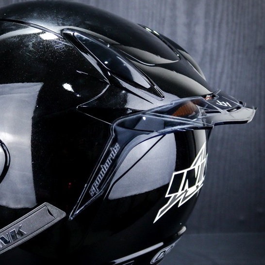 Jual SPOILER HELM INK METRO | AKRILIK | Shopee Indonesia
