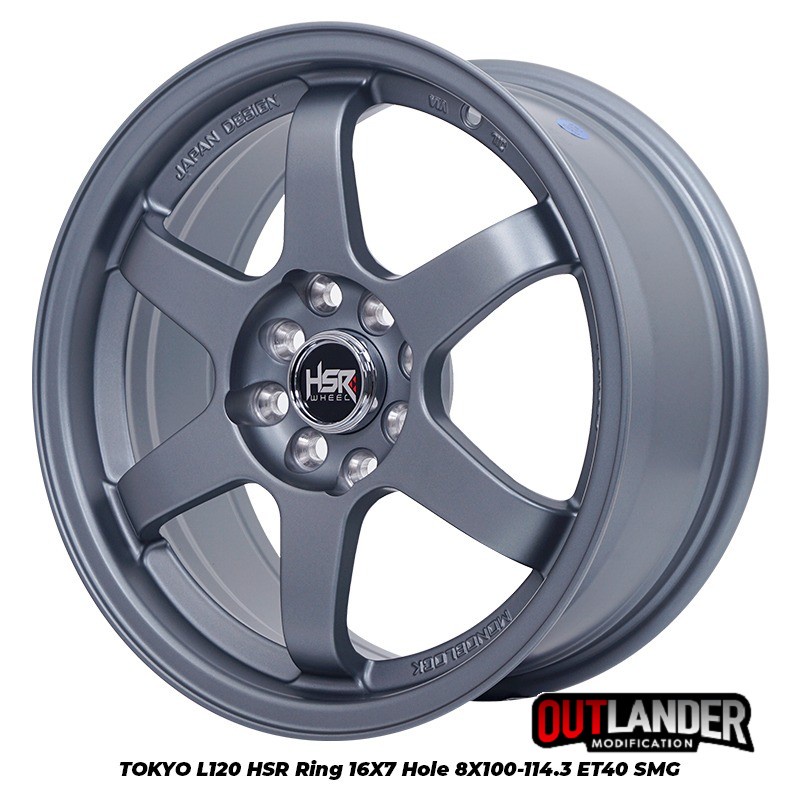 Jual Velg Racing Ring 16 Hsr Type Tokyo Pelek Mobil Baleno Corolla Ayla Kijang Futura | Shopee ...