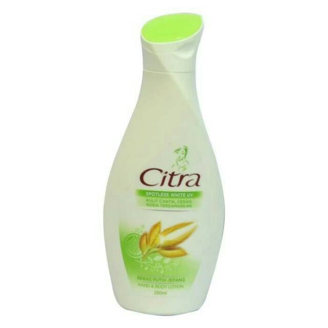 Jual Citra Spotless white UV Beras Putih Jepang 250 ml | Shopee Indonesia