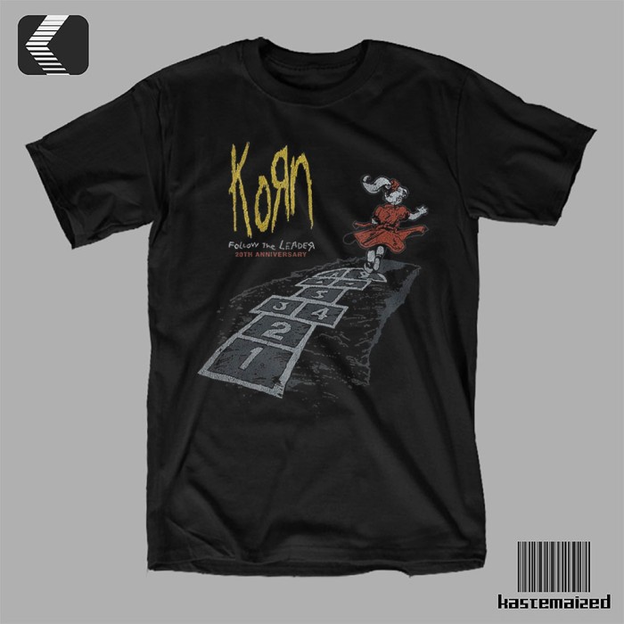 Jual Kaos Band KORN - KORN FTL 20TH ANNIVERSARY | Shopee Indonesia