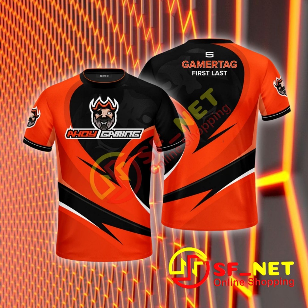 Jual jersey gaming esport free fire custom bisa pakai nama sendiri ...