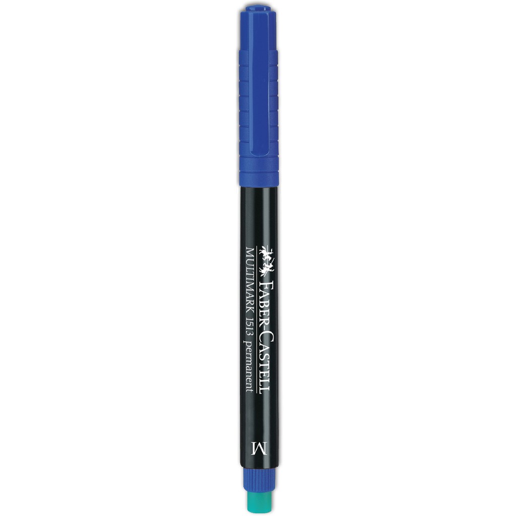 Jual Faber-Castell Marker Multimark Permanent M Blue | Shopee Indonesia