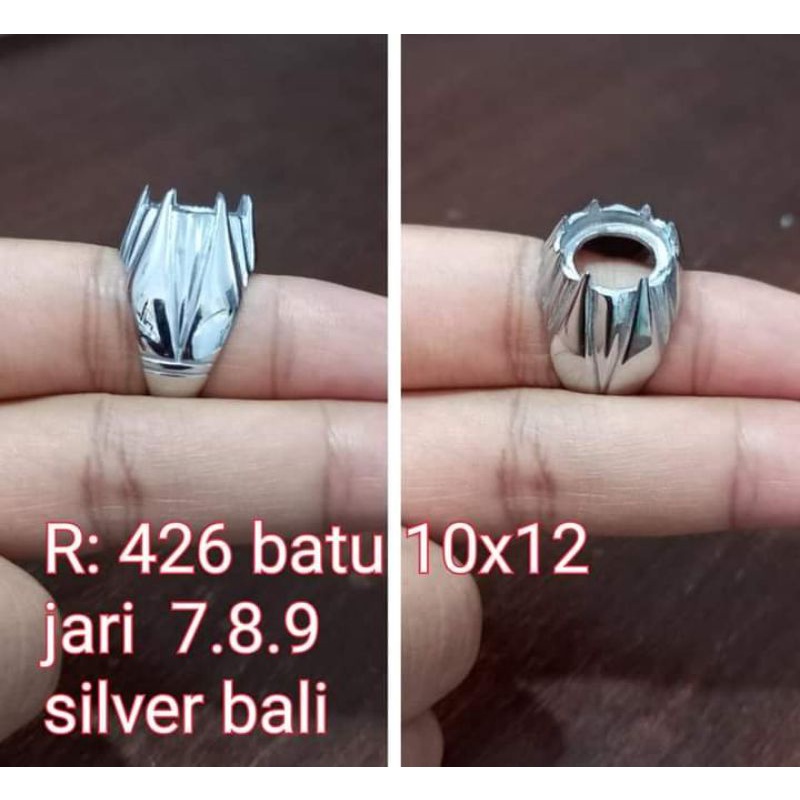 Jual Ikat Ring Emban Perunggu Silver Model Eropa Tidak Luntur Selamanya ...