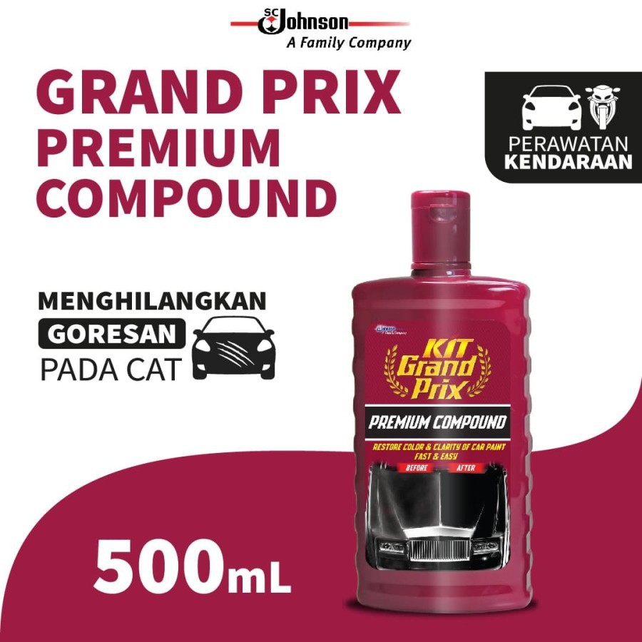Jual Kit Grand Prix Premium Compound Penghilang Baret / Noda Cat 500ml ...