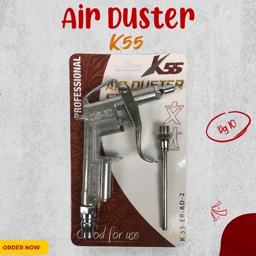 Jual AIR DUSTER K55 KOMPRESOR AIR BLOW GUN PISTOL COMPRESOR TEMBAK ...
