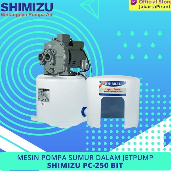 Jual Mesin Pompa Jet Pump Shimizu Pc 250 Bit / Pc 250Bit - Garansi Resmi | Shopee Indonesia