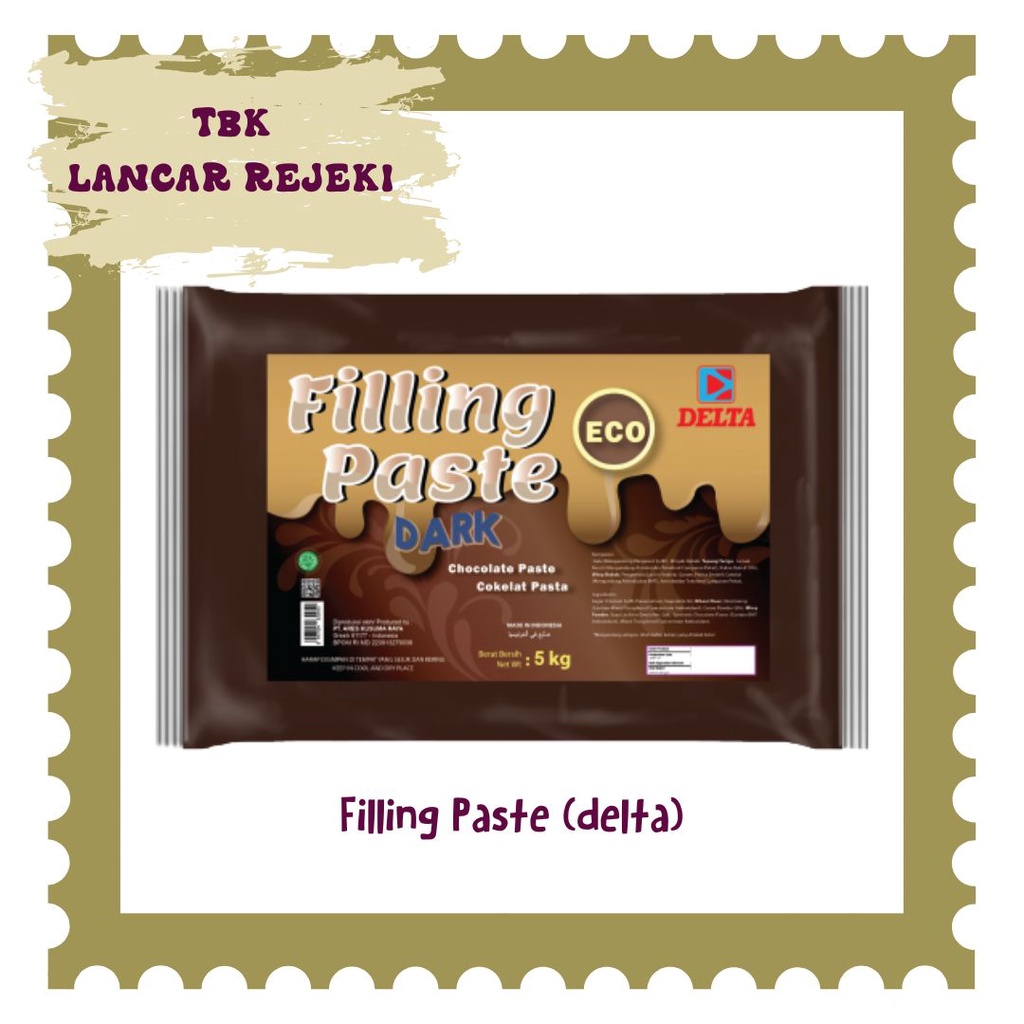 Jual Filling Pasta Delta Recpaked 250gr | Shopee Indonesia