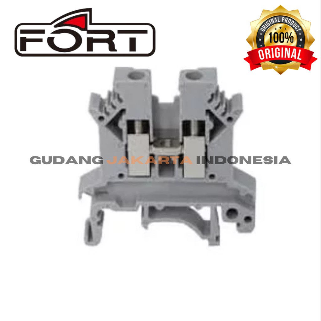 Jual FORT TERMINAL BLOCK TYPE UK TUK 3N GREY 2.5MM | Shopee Indonesia