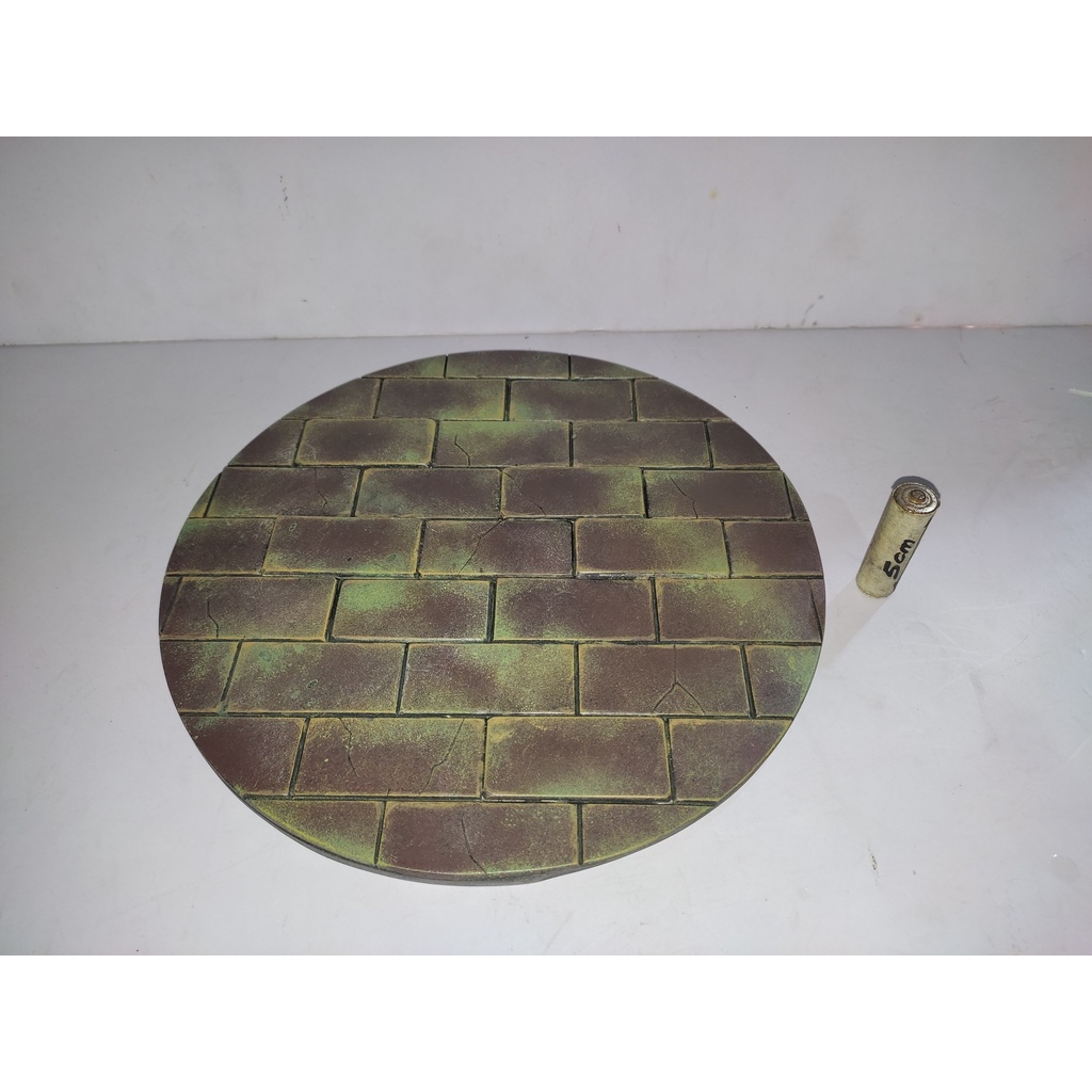 Jual Tatakan Bundar Stand Base Trotoar Batu Bata Ubin Action Figure ...