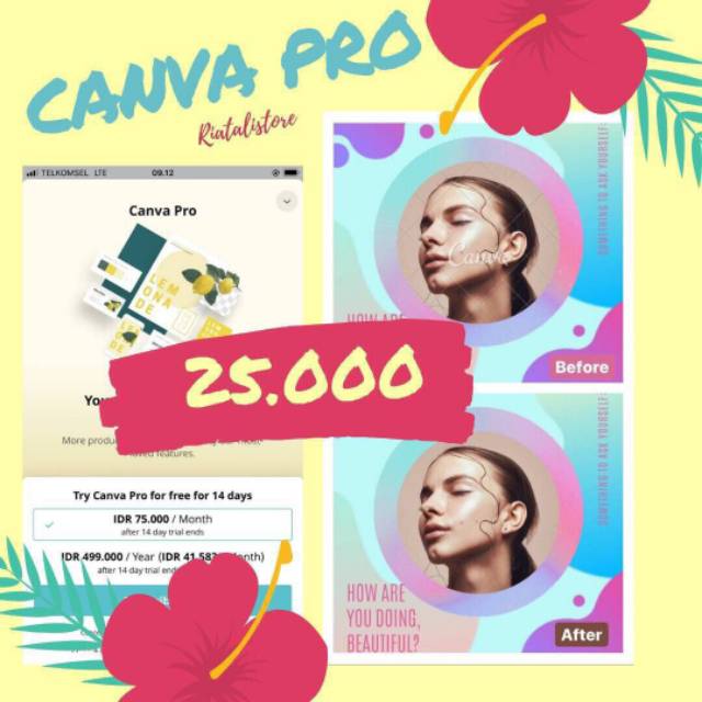 Jual CANVA PRO | Shopee Indonesia