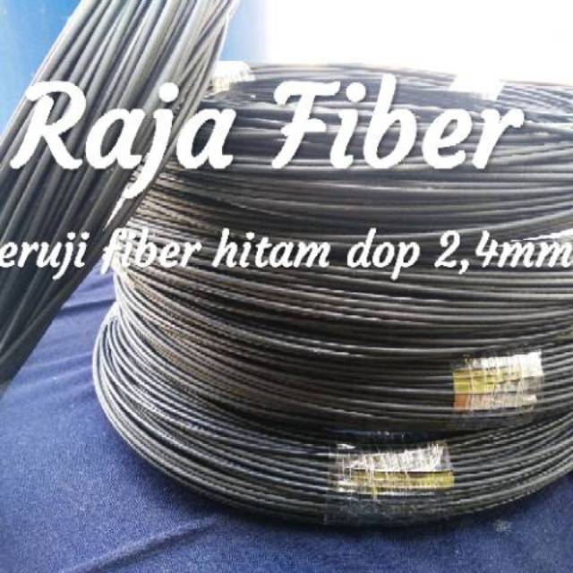 Jual Jeruji - ruji fiber hitam 2,4mm termurah (kulitan) | Shopee Indonesia