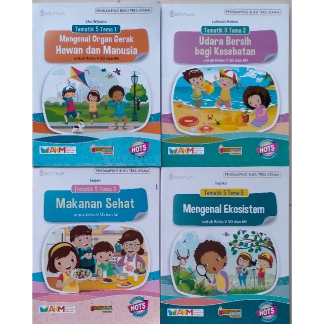 Jual BUKU TEMATIK KELAS 5 SD/MI PLATINUM TIGA SERANGKAI TERBARU | Shopee Indonesia