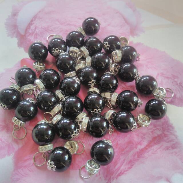 Jual 12 pc Mutsin juntai 12 mm hitam kait silver | Shopee Indonesia