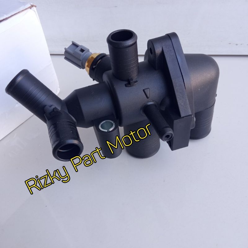 Jual Housing Thermostat / Rumah Thermostat / Water Outlet Ford Ranger 2.2 cc / 3.2 cc Tahun 2012 ...
