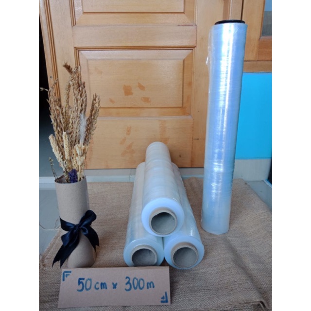Jual PLASTIK WRAPPING 50cm x 300m 17 MICRON | STRETCH FILM | WREPING ...
