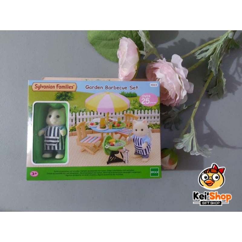 Jual SYLVANIAN GARDEN BARBEQUE SET ( NEW ) | Shopee Indonesia