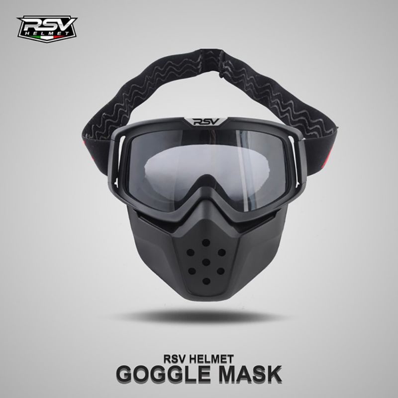 Jual GOOGLE MASK RSV SUPER COLOR BUNDLING HELMET | Shopee Indonesia