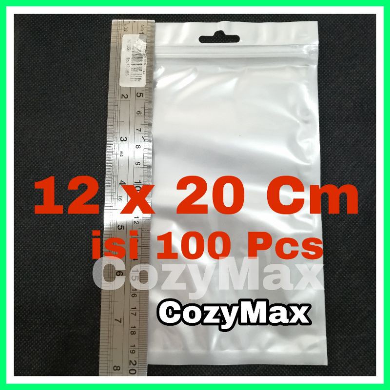 Jual Plastik Klip Ziplock 12x20 Cm Isi 100 Pcs Shopee Indonesia