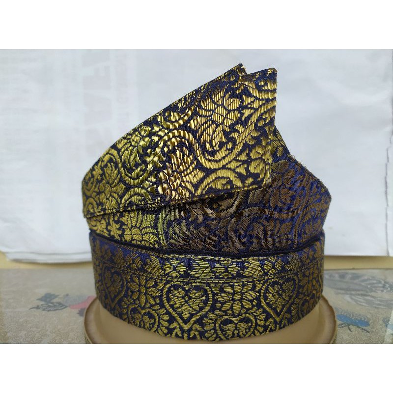 Jual TANJAK/DESTAR/TENGKOLOK MELAYU FULL SONGKET | Shopee Indonesia