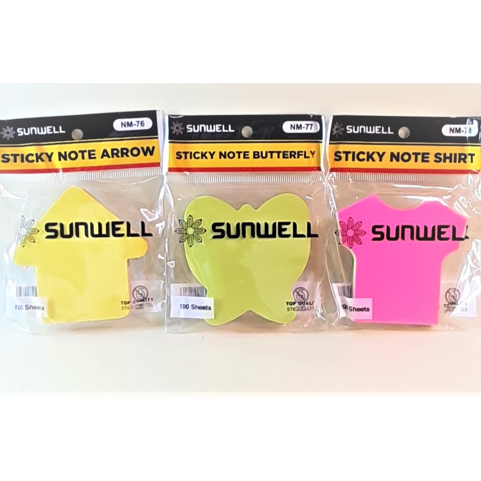 Jual STICKY NOTES LUCU / STICKY NOTES BENTUK / STICKY NOTES WARNA ...