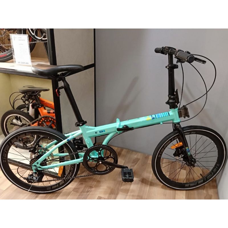 Jual Sepeda Lipat 20 Fold X Hidrolik 8 Speed Murah BNIB Murah | Shopee ...