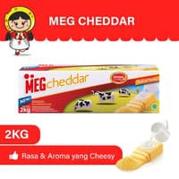 Jual MEG KEJU CHEDDAR Merah 2Kg - CHEDDAR CHEESE - KEJU RASA KHAS ...