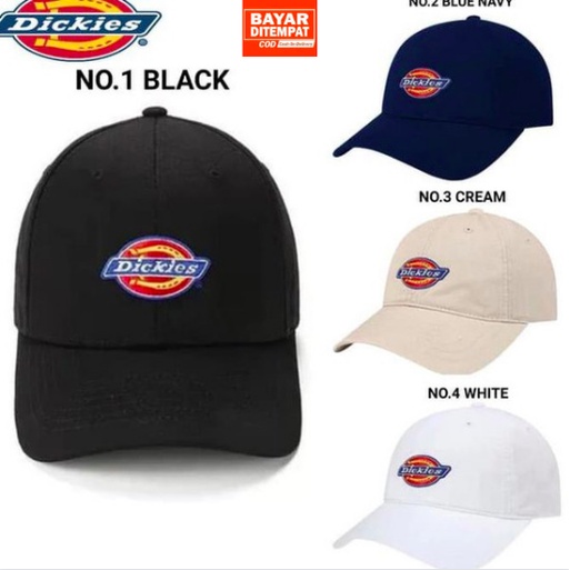 Jual Polo Cap Dickies / Topi Pria Wanita Dickies Cakop Besi Kualitas ...