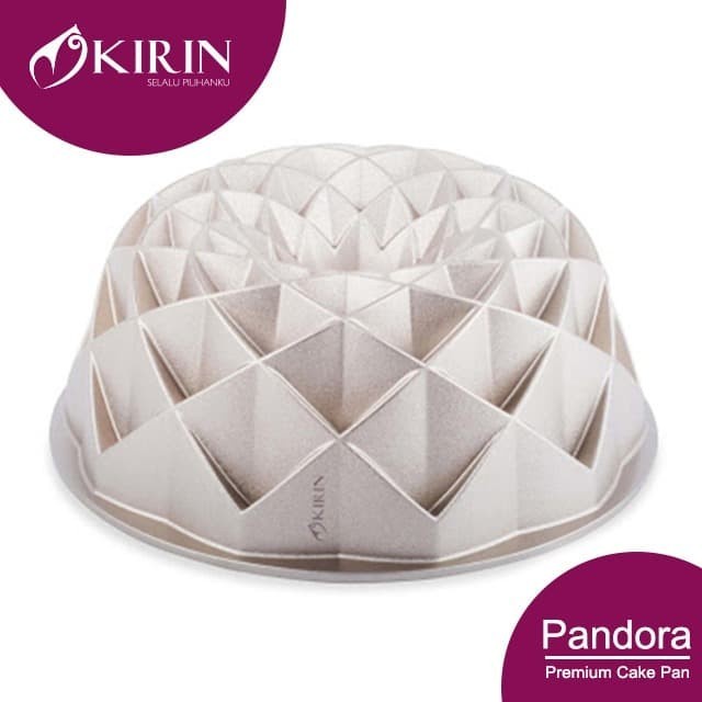 Jual KIRIN PREMIUM CAKE PAN DIE CAST (PANDORA) CHAMPAGNE GOLD | Shopee ...