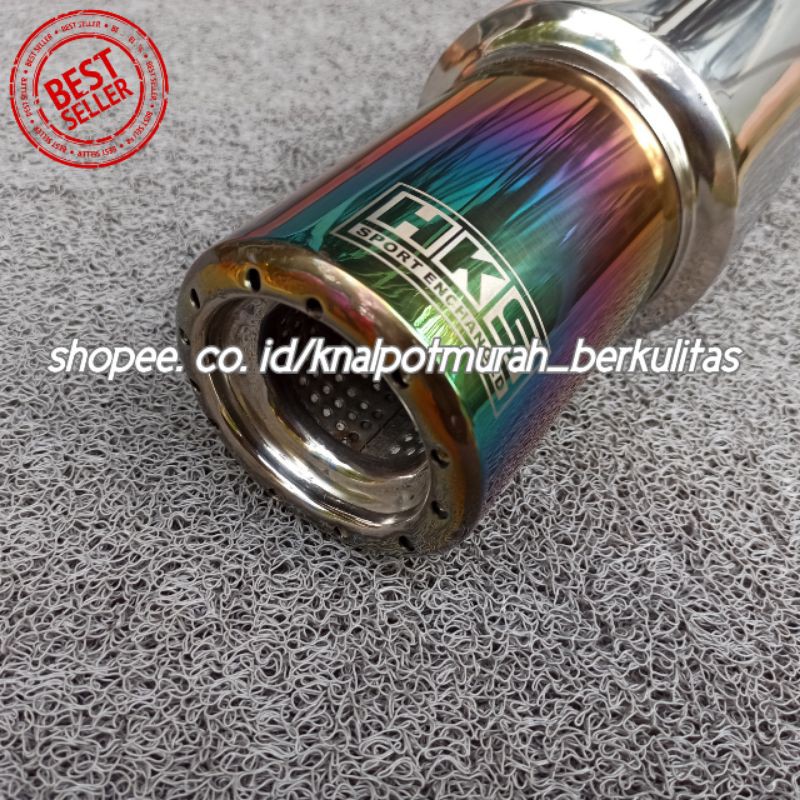 Jual Knalpot Mobil Racing HKS Gronel Pelangi Suara Bass Adem Empuk ...