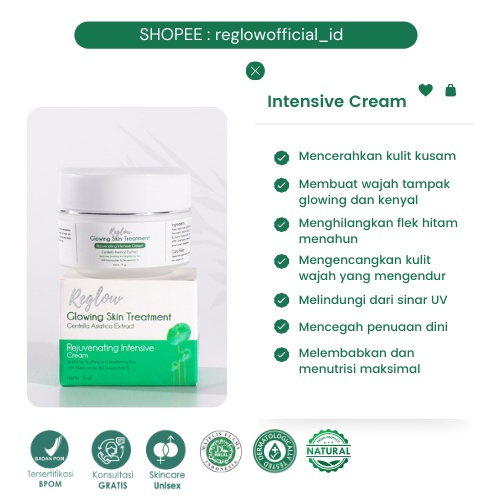 Jual [BISA COD] REGLOW Glow Skin Treatment Skincare Original Glowing ...